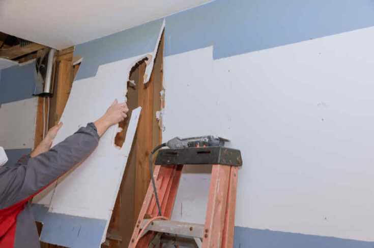 How to Remove Drywall Quickly, Easily, and Mess Free - DIY Painting Tips