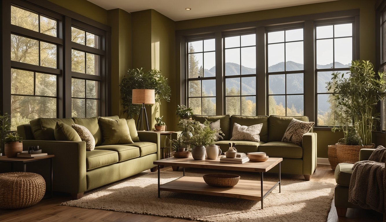 Olive Green Elegance: Chic Home Decor Ideas with Olive Green Paint ...